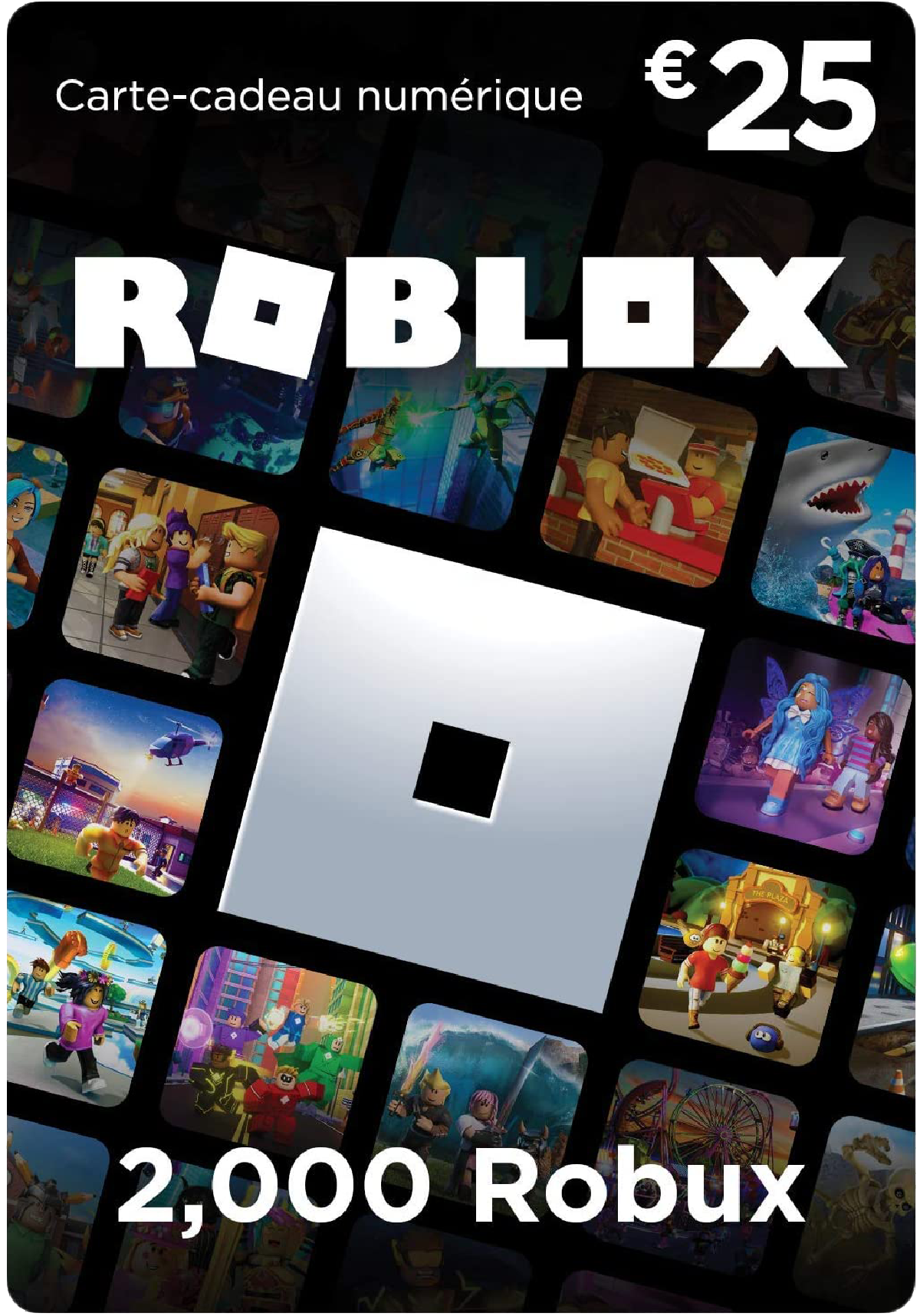 Roblox gift card25eur Roblox : 2000 Robux on gamezone Marocco delivery ...